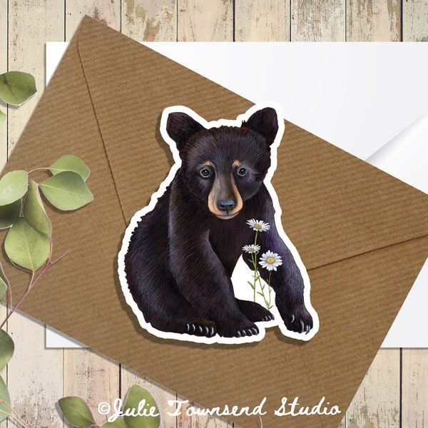 Black Bear Stickers - Etsy