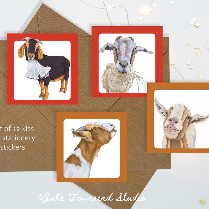 Goat Usa Sticker - Etsy