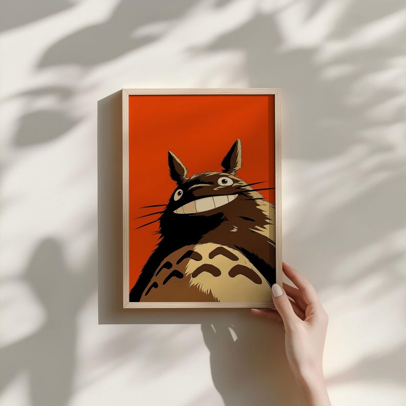 Totoro Collection Posters - Printable Wall Art - Digital Print ...