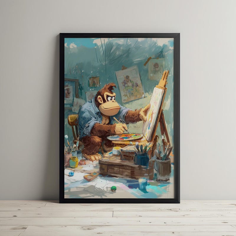 Mario 64 Paintings - Etsy