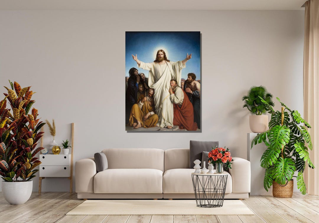 Lord Jesus Poster Print Art,carl Bloch Christus Consolator Canvas Art ...