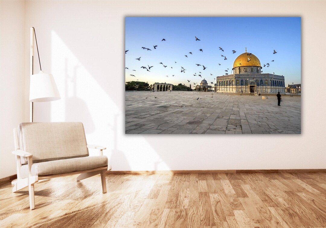 Masjid Al Aqsa Canvas Wall Art,masjid Al Aqsa Poster Print,extra Large ...