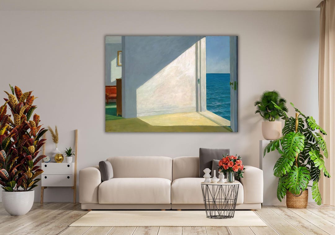 Edward Hopper Sailboat Art Print,sea Canvas Wall Art Print,edward ...
