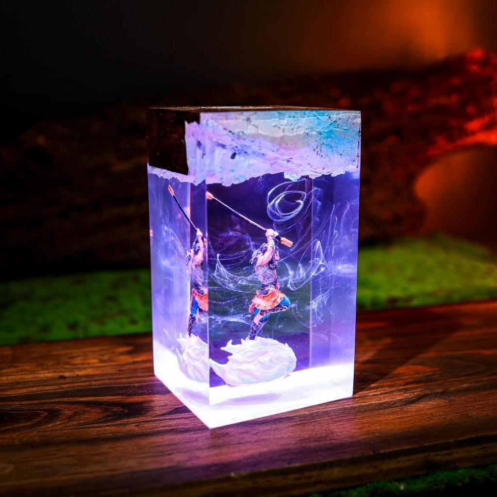 Demon Slayer Hashibira Inosuke Night Light, Kimetsu No Yaiba Anime ...