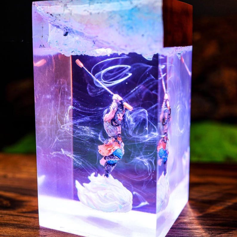 Demon Slayer Hashibira Inosuke Night Light, Kimetsu No Yaiba Anime ...