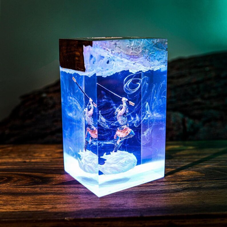 Demon Slayer Hashibira Inosuke Night Light, Kimetsu No Yaiba Anime ...