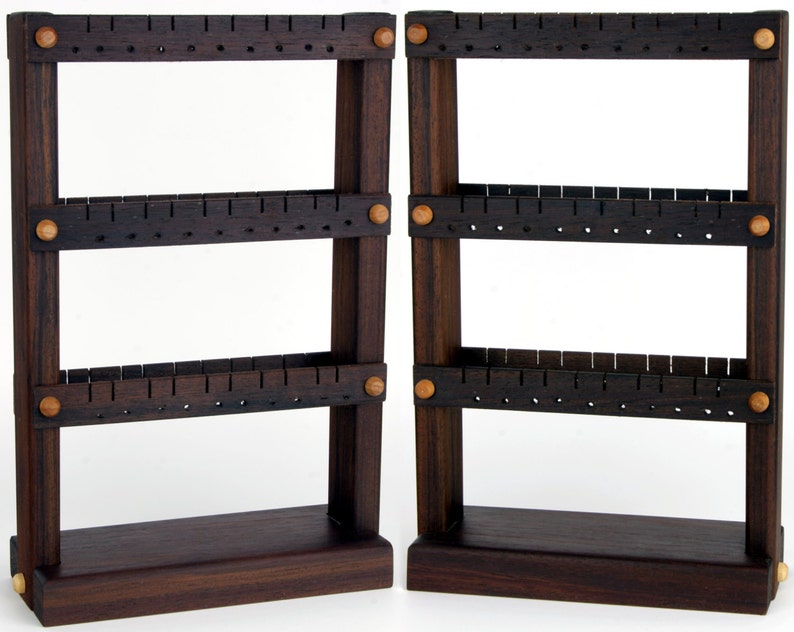 Double-Sided Earring Organizer Stand Jewelry Holder | Etsy