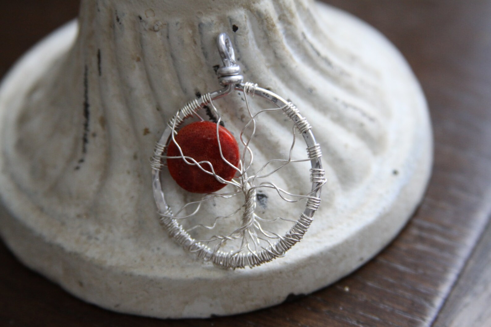 Blood on the Moon - Tree of Life Pendant - Etsy