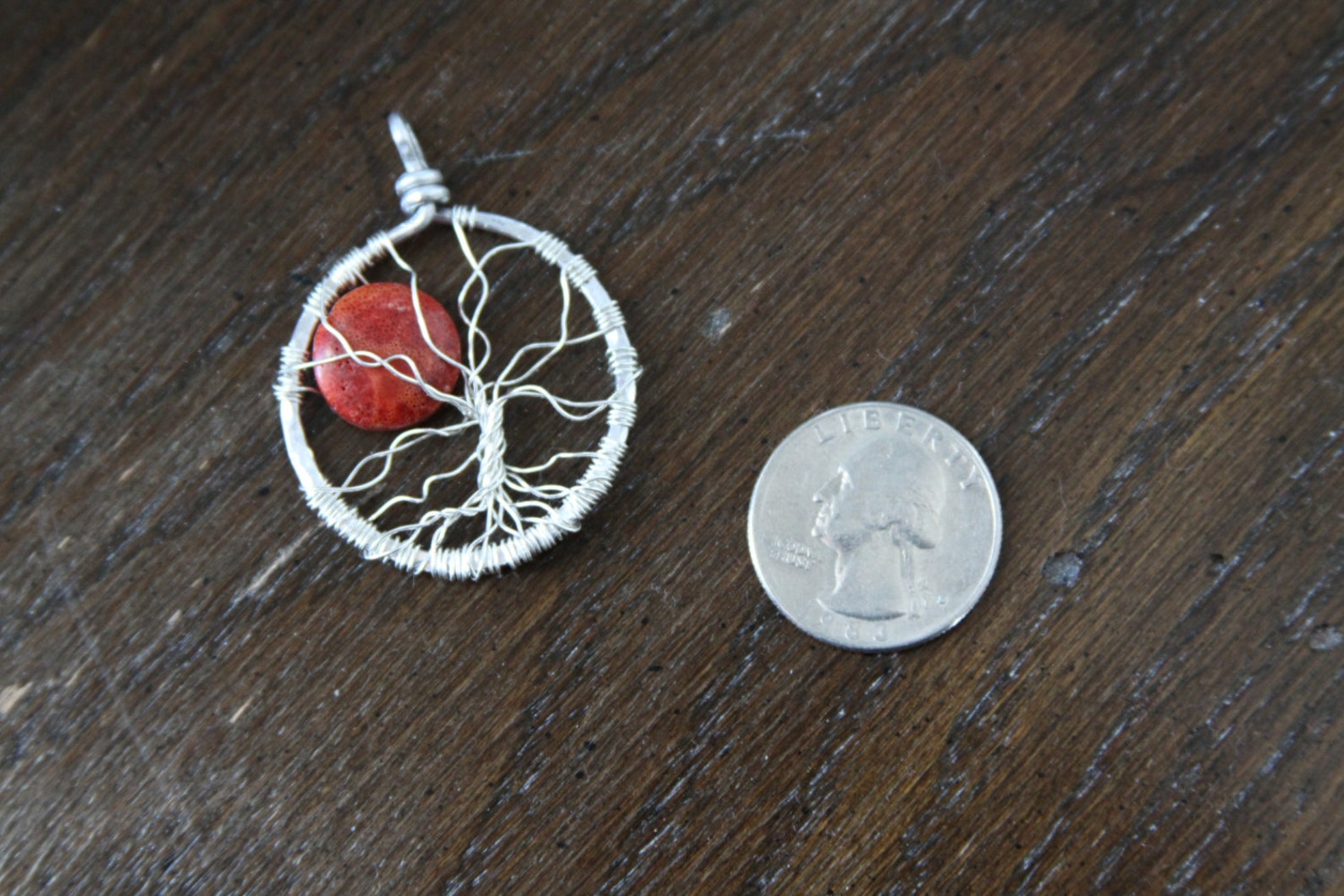 Blood on the Moon - Tree of Life Pendant - Etsy