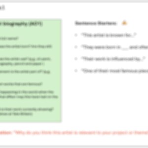 GCSE Art – Artist Analysis Worksheets (x 10) | Printable & Editable | KS4 Art Resource With ...