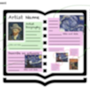 GCSE Art – Artist Analysis Worksheets (x 10) | Printable & Editable ...