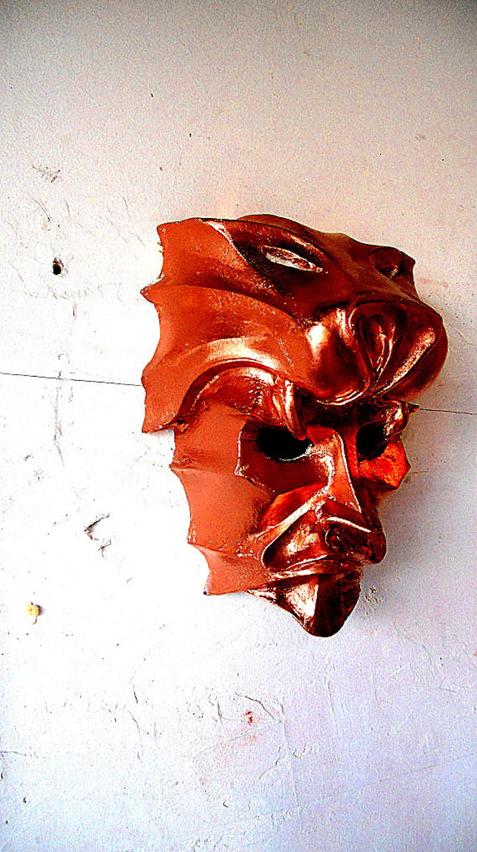 Contemporary Mask 3d Wall Hanging Art Fiberglass Limited Edition ...