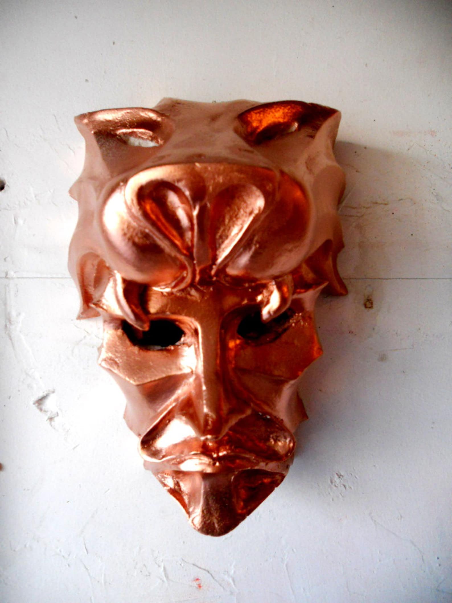 Contemporary Mask 3d Wall Hanging Art Fiberglass Limited Edition ...