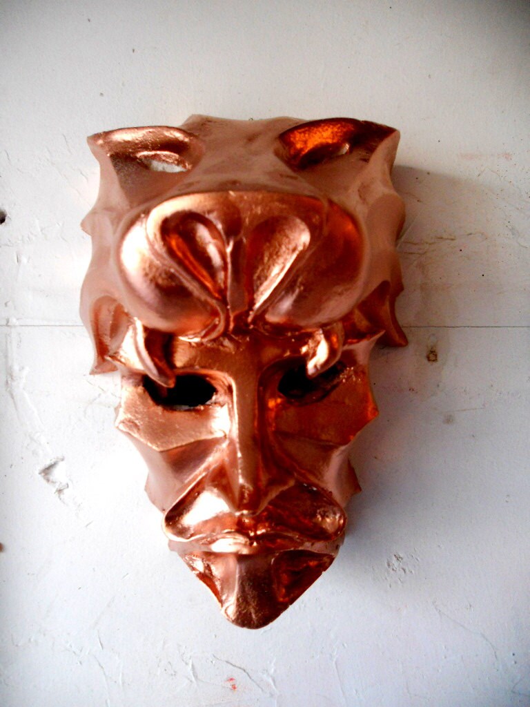 Contemporary Mask 3d Wall Hanging Art Fiberglass Limited Edition ...