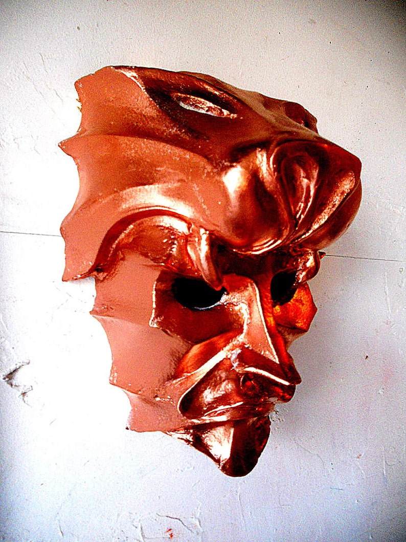 Contemporary Mask 3d Wall Hanging Art Fiberglass Limited Edition ...