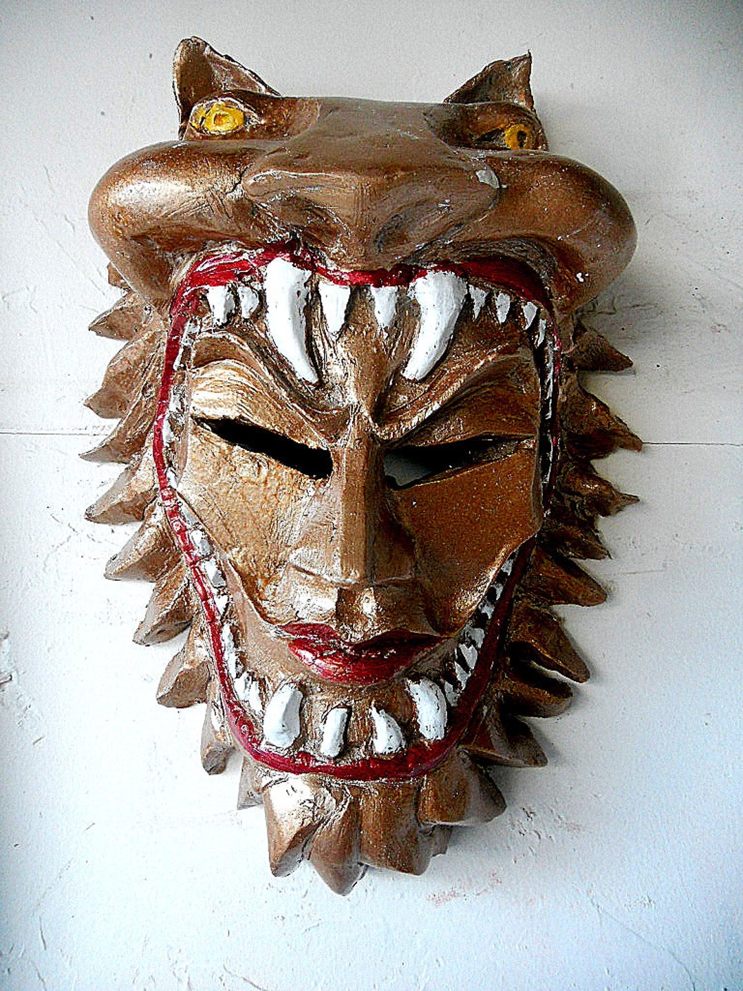 Hell Cat Mask Limited Edition Collectible Fine Art Cast Fiberglass 3d ...