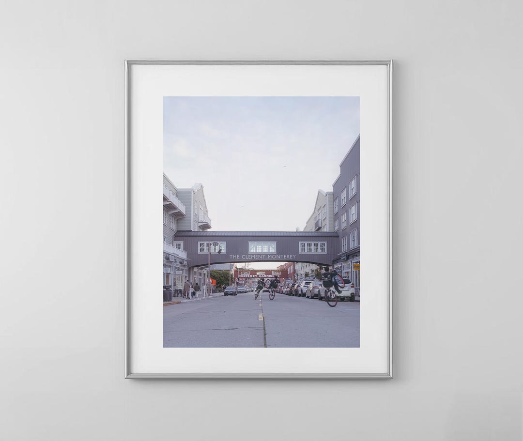 Monterey Photo Print, Monterey Photo Print,urban Photography, Cityscape ...