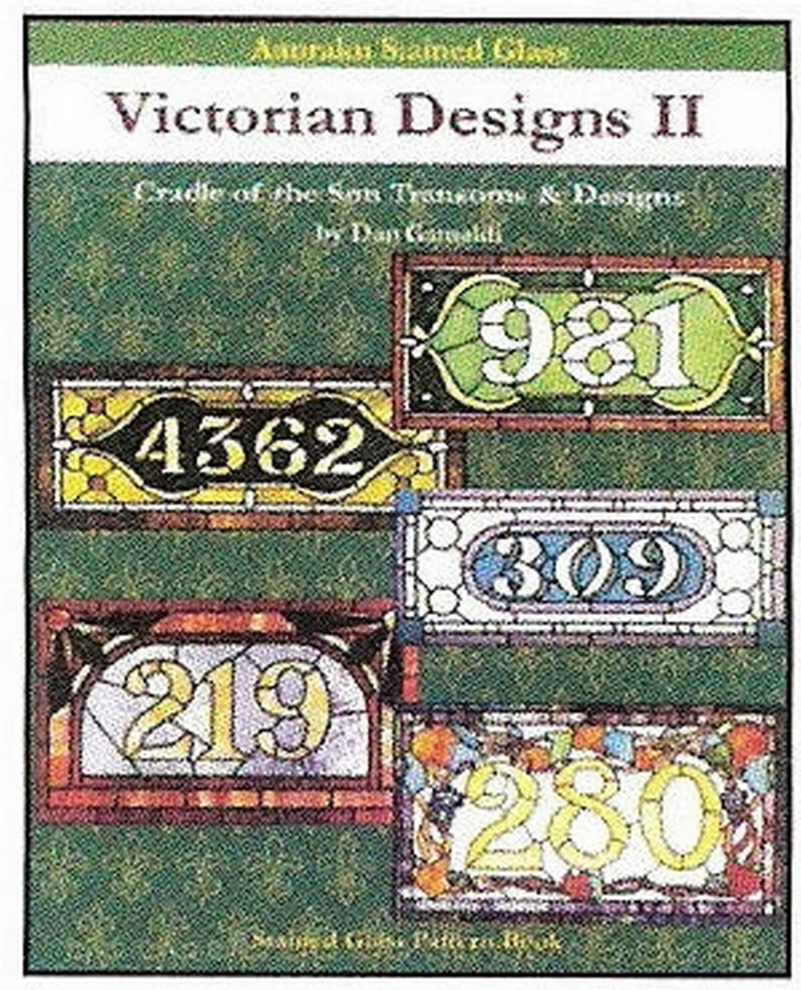 Stained Glass Pattern Book - Victorian Designs II - Etsy