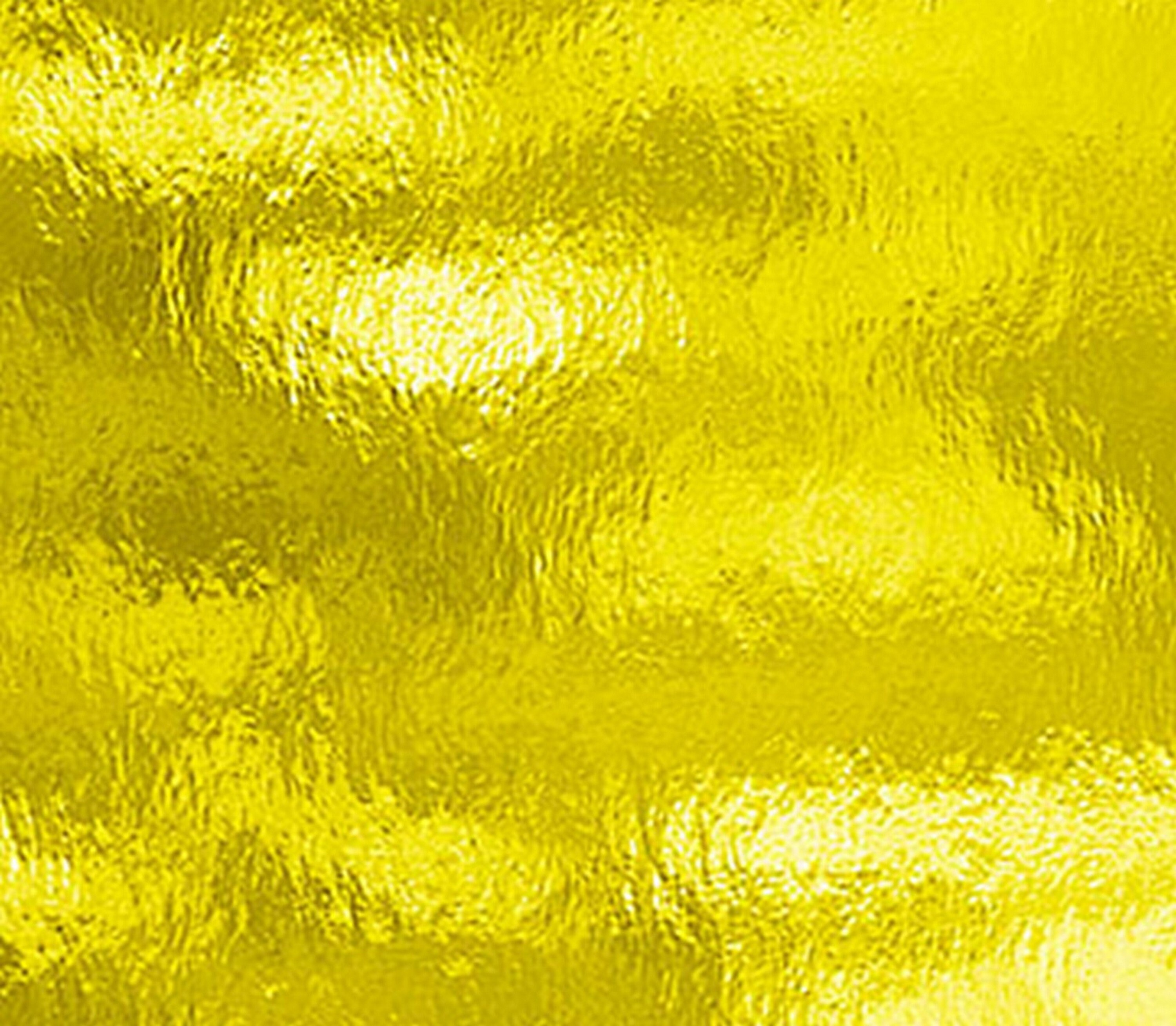 Oceanside Fusible Art Glass Sheet - Yellow Rough Rolled - 96 COE - 8" X ...