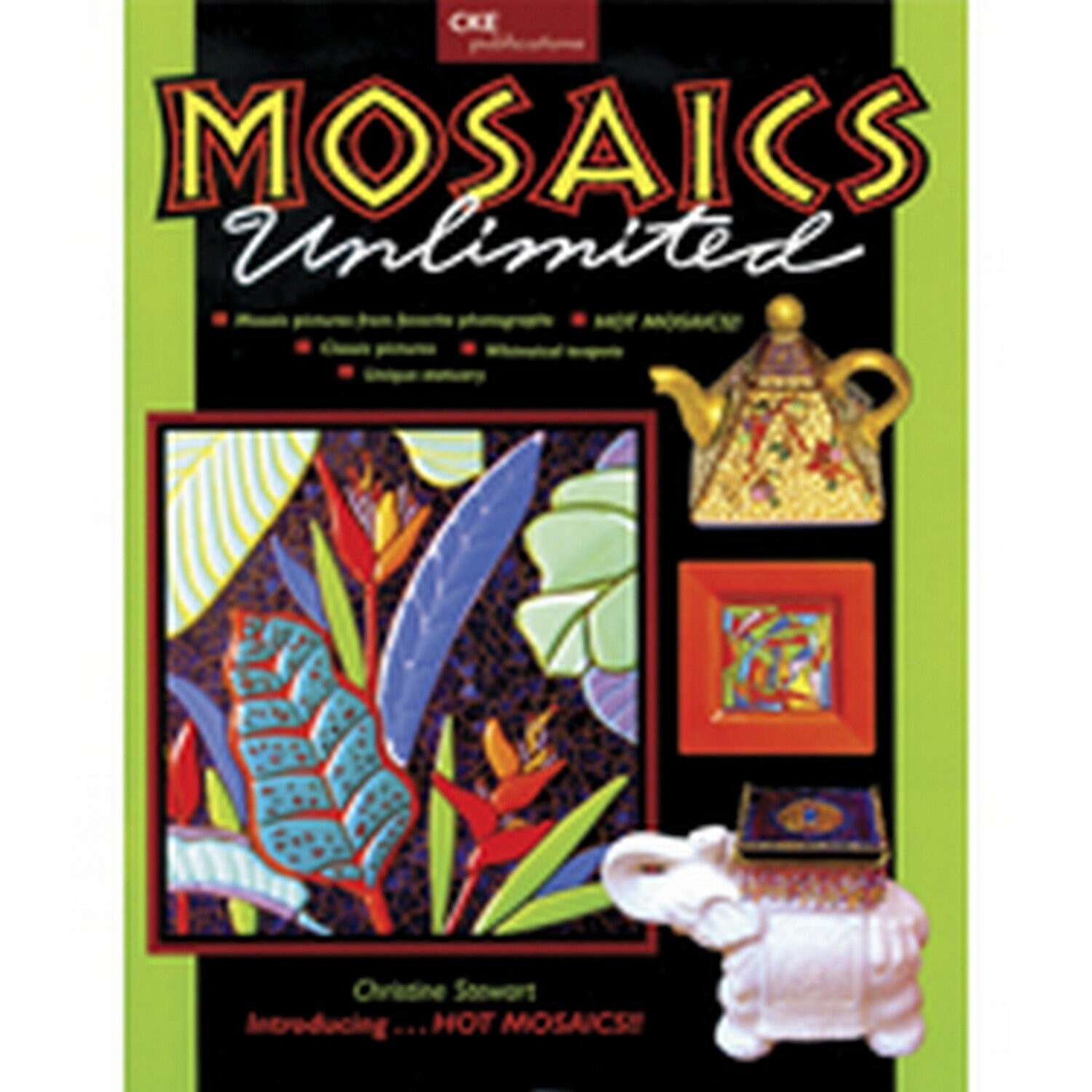 Stained Glass Pattern Book Mosaics Unlimited by Stallings Stained Glass ...