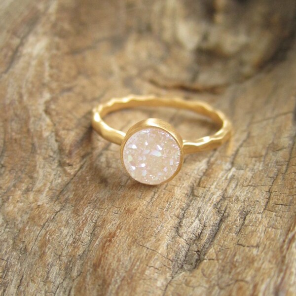 Druzy Ring - Etsy