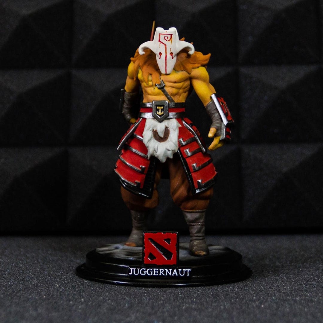 Juggernaut Dota 2 Hand Painted High Quality Art Figure Statue Figurines ...