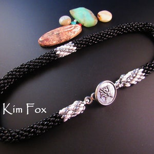 Super Duo Spiral Necklace - Etsy