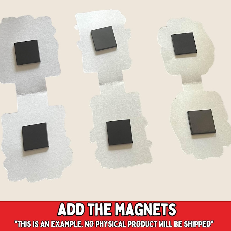 Printable Christmas Magnetic Bookmarks: Book Lover Designs (PDF) - Etsy