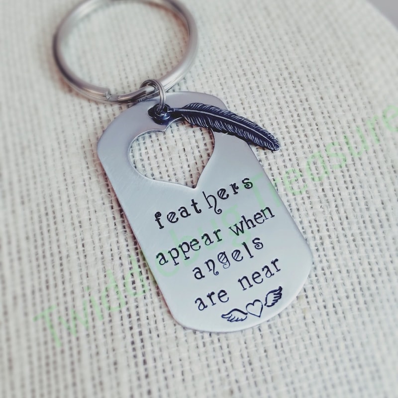 Angel Keyring - Etsy