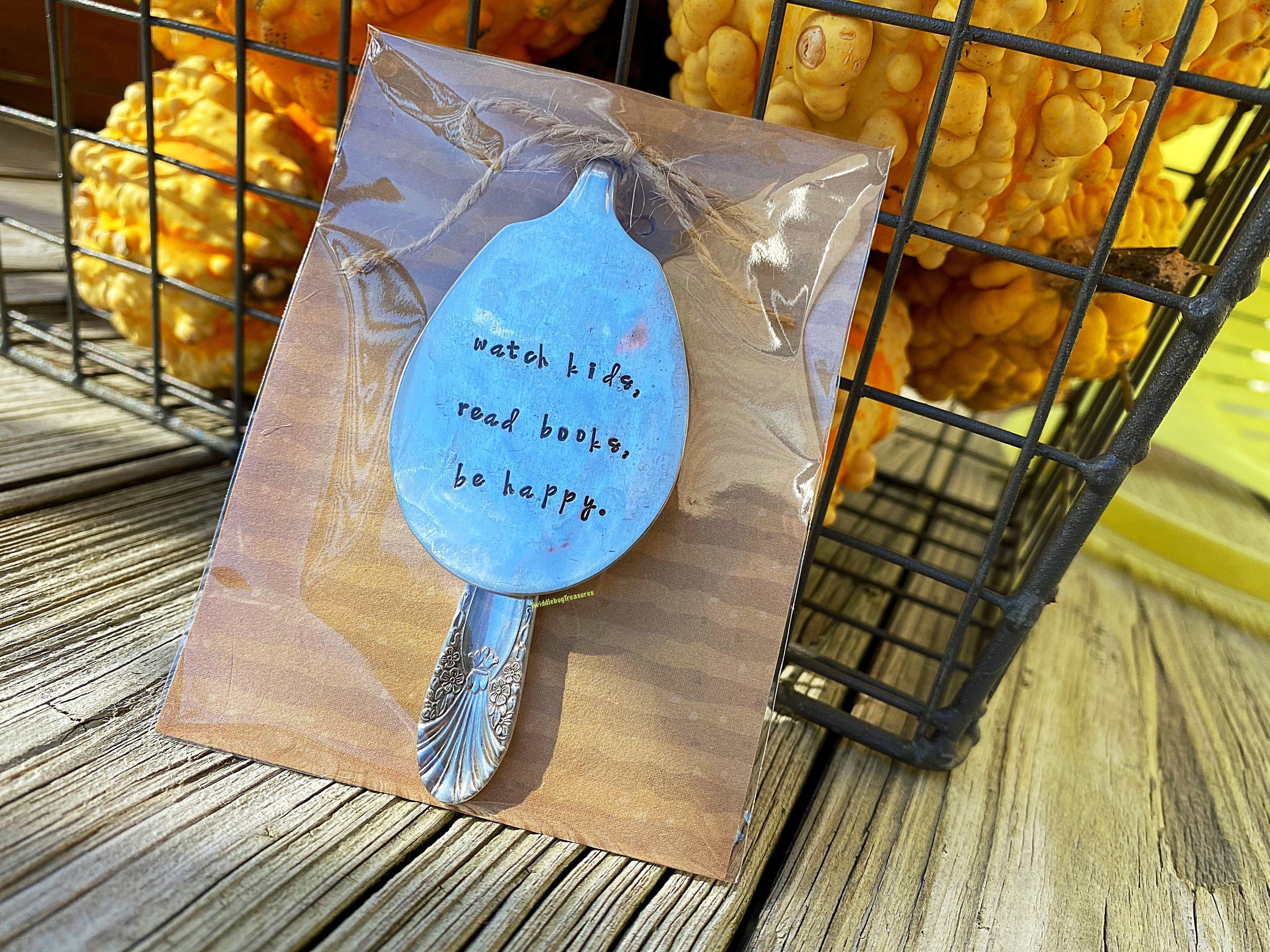 Spoon Bookmark Vintage Spoon Personalized Bookmark | Etsy