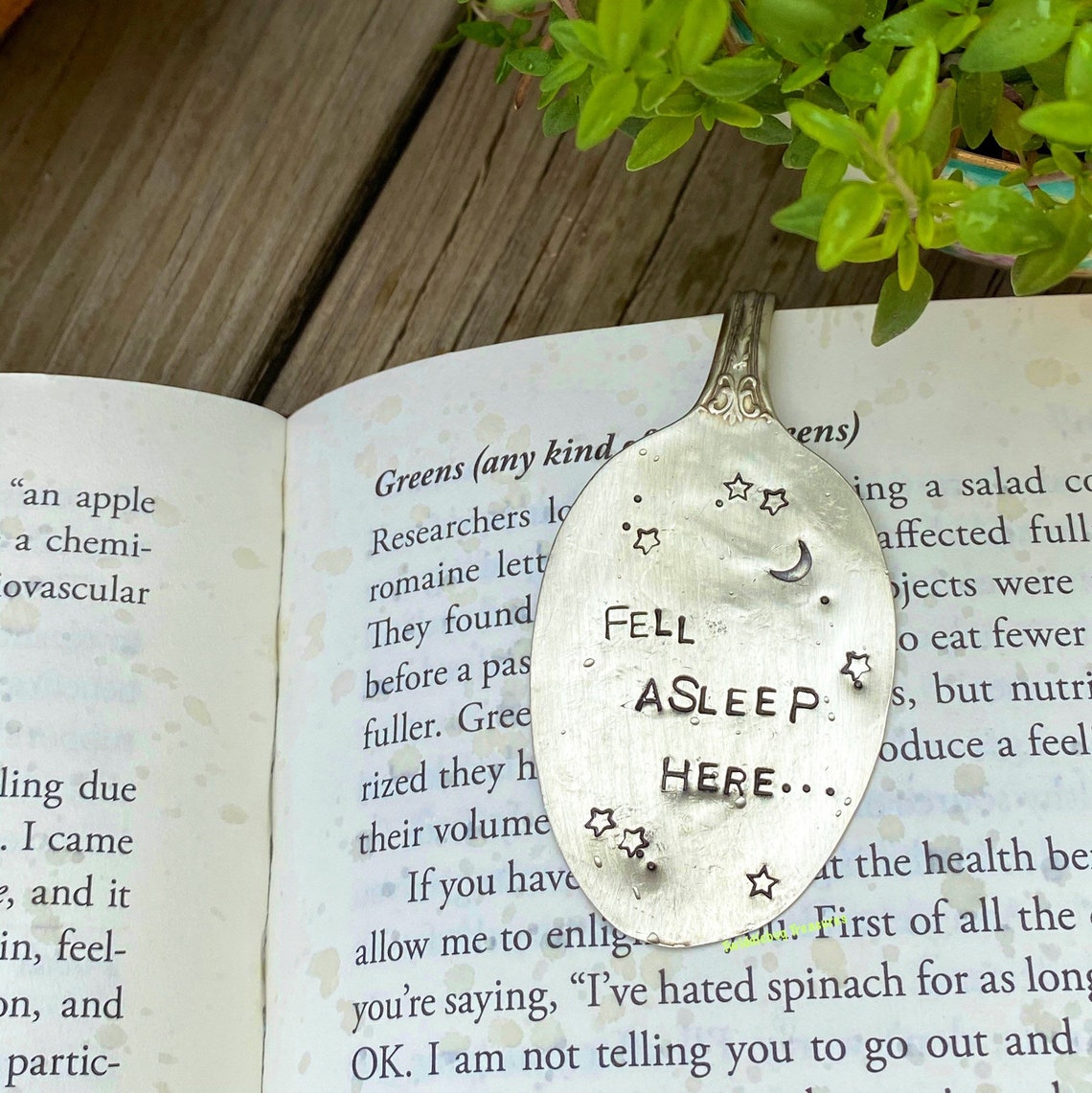 Spoon Bookmark Vintage Spoon Personalized Bookmark | Etsy