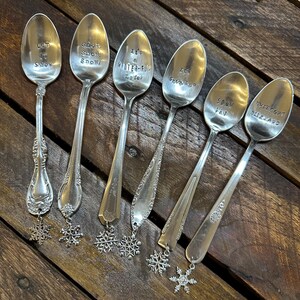 Personalized Teaspoon | Hot Cocoa Spoon | Coffee Spoon | Hand Stamped ...