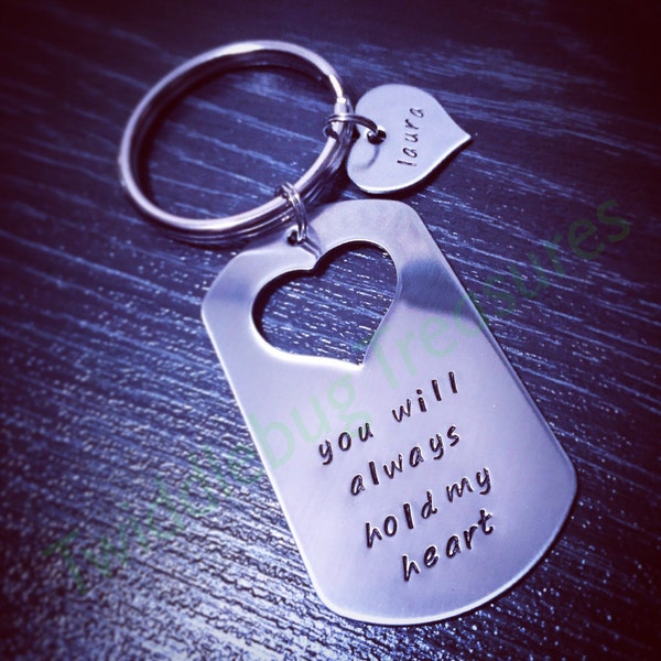 Husband Keychain - Etsy