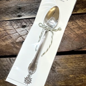 Personalized Teaspoon | Hot Cocoa Spoon | Coffee Spoon | Hand Stamped ...