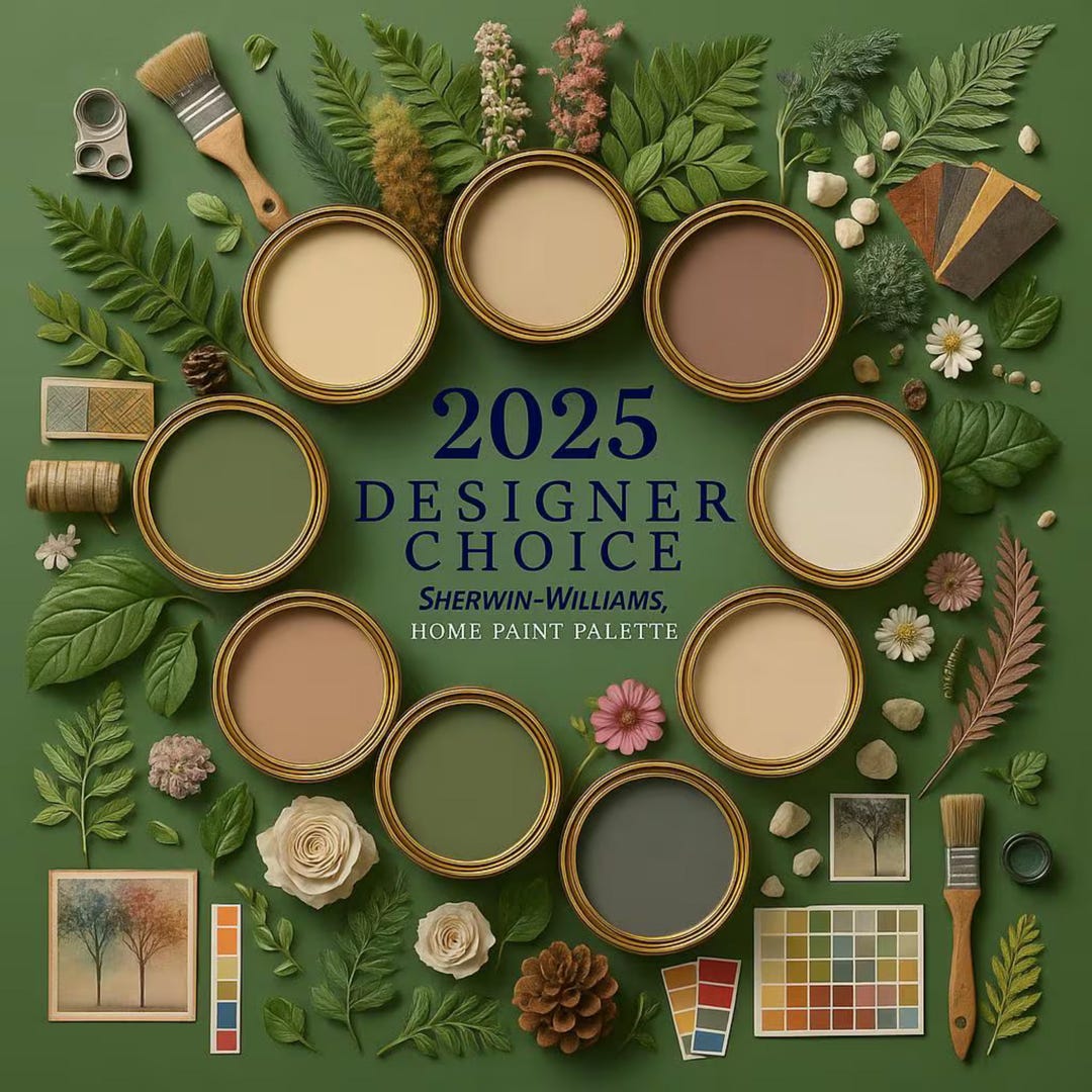 Boho Sherwin Williams Color Palette for a Warm, Earthy Home – Includes ...