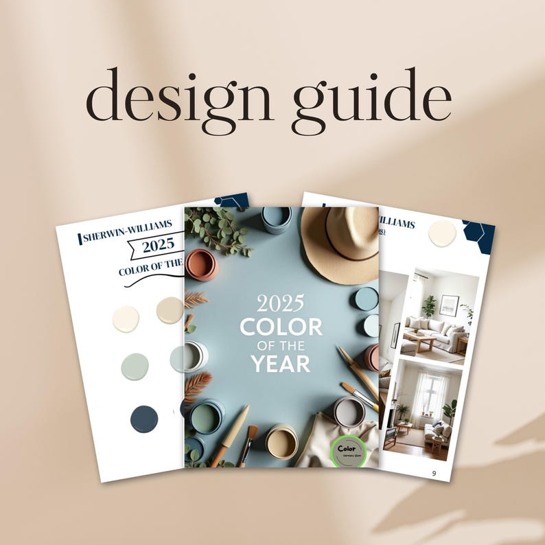 2025 Sherwin Williams Quietude Paint Palette: Coastal Farmhouse ...