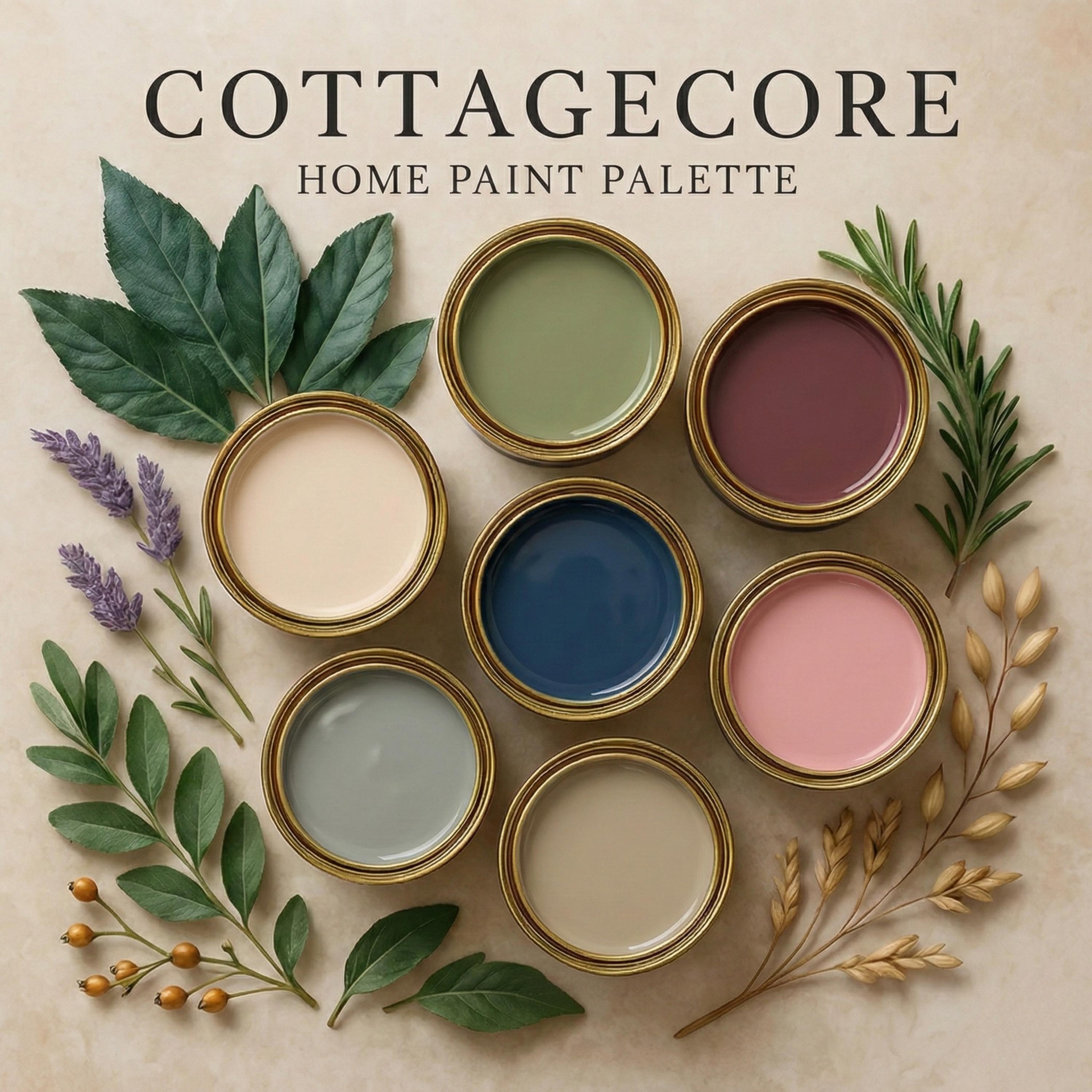 Sherwin Williams Cottage Core Paint Palette | Natural Home Interior ...