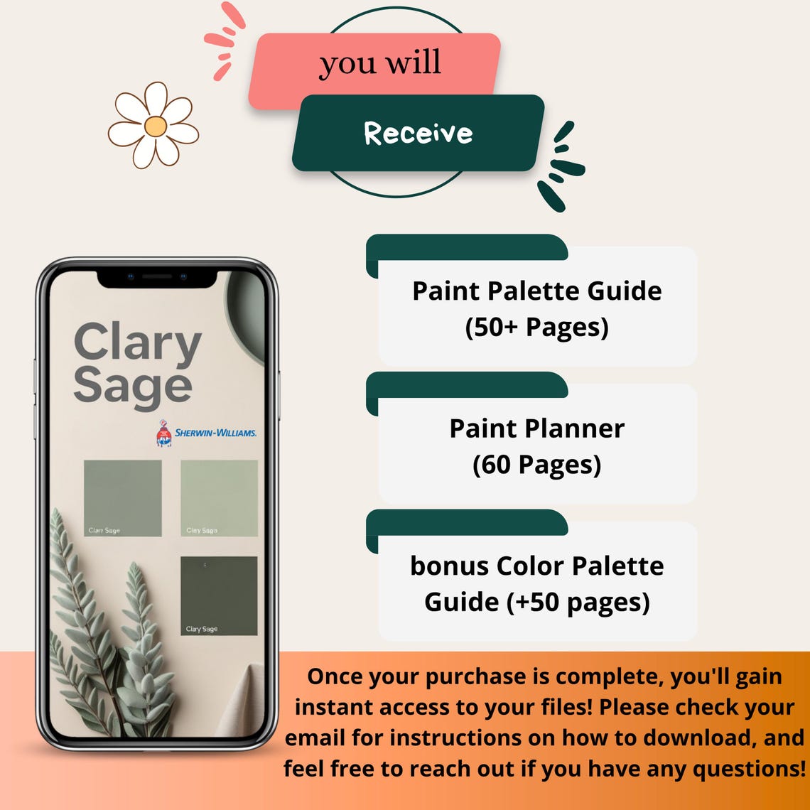 Sherwin Williams Cottage Core Paint Palette | Natural Home Interior ...