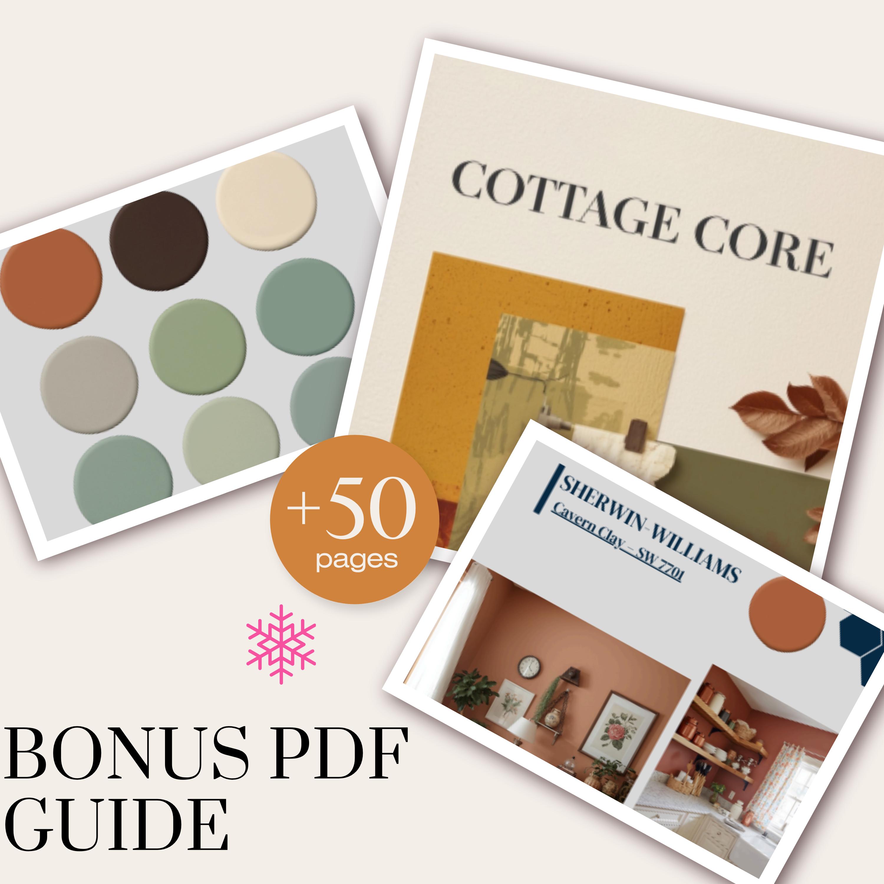 Sherwin Williams Cottage Core Paint Palette | Natural Home Interior ...
