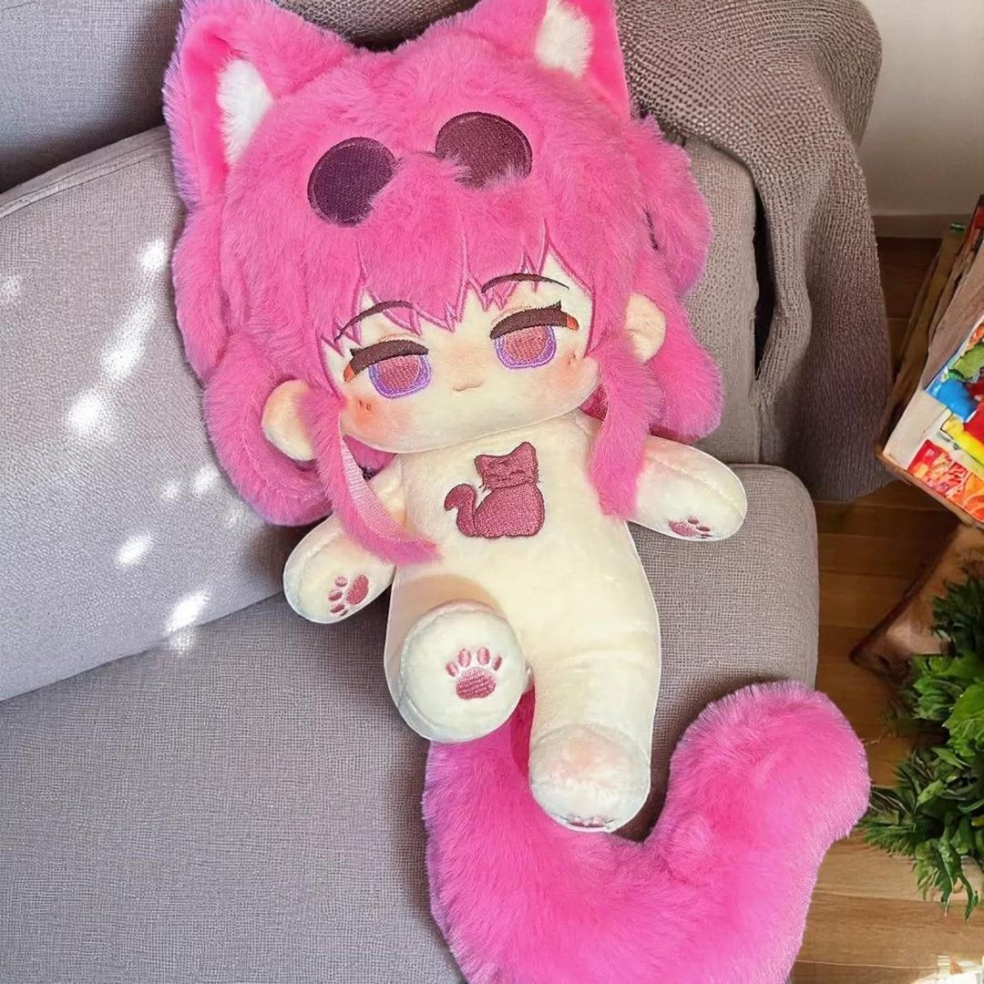 20cm Honkai Star Rail Kafka Cute Dress-up Dolls Cartoon Stuffed Plush ...