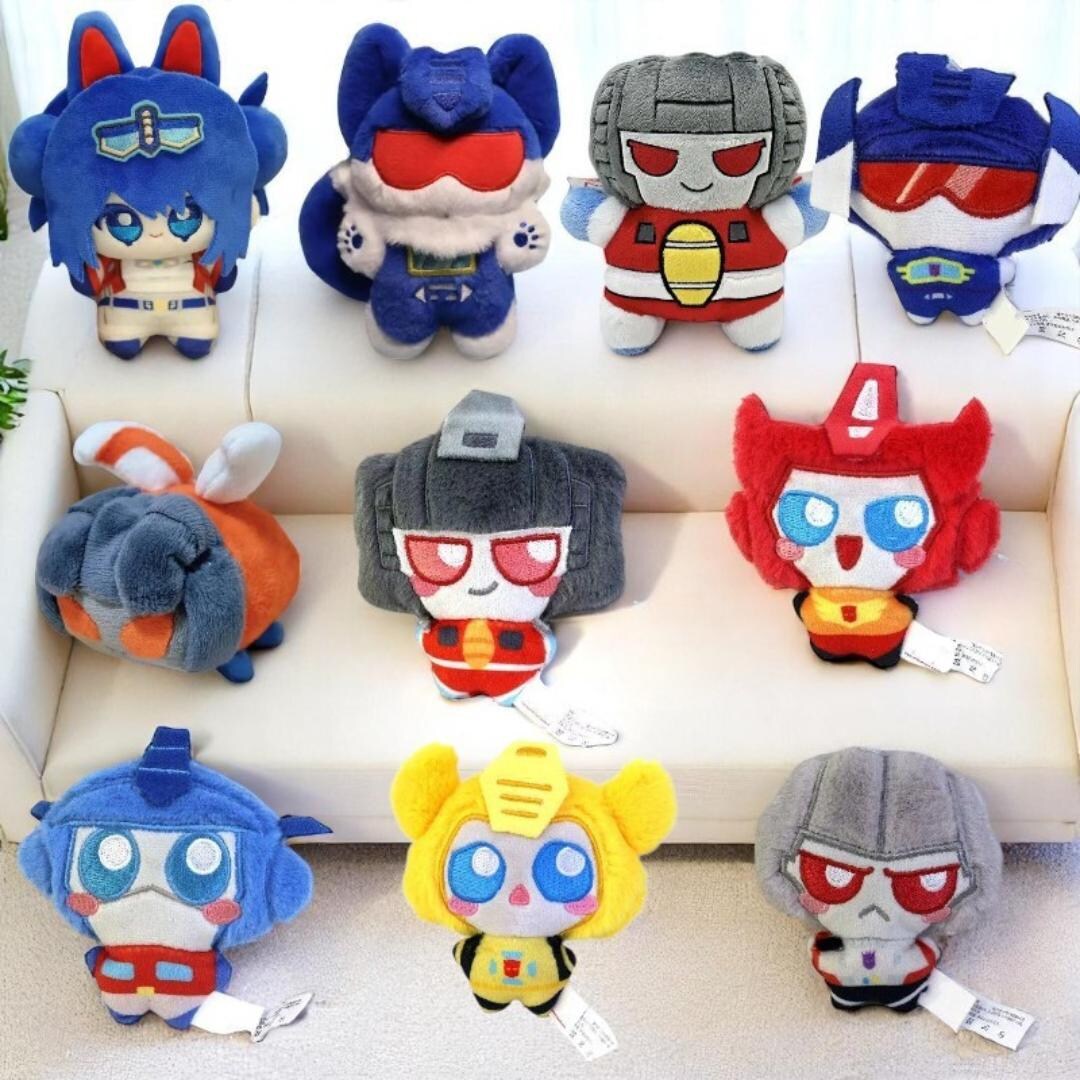 New Transformation Plush Doll Toy With Wings Robot Cute 10/20cm Stuffed ...