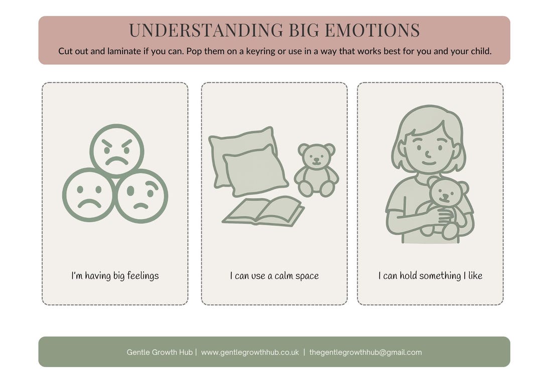 Printable Visual Cue Cards for SEN Children | Autism Routine Support ...