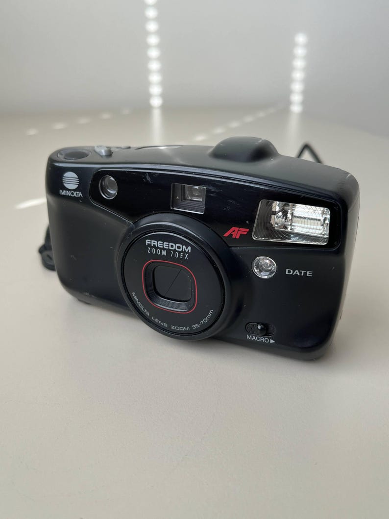 Minolta Freedom Zoom 70EX Point and Shoot 35mm Film Camera Vintage With ...