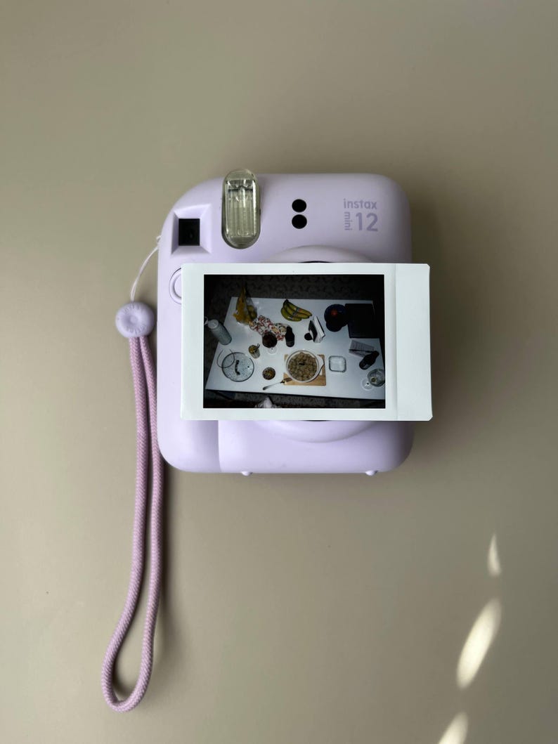 Fujifilm Instax Mini 12 Instant Camera Purple Old Skool Y2K Style ...