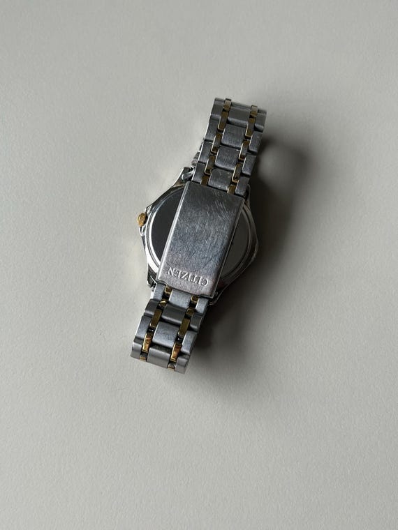 Citizen Quartz Mens Watch Vintage Minimalist Y2k Day … - Gem
