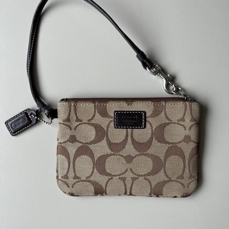 Vintage Brown Coach Handbags - Etsy