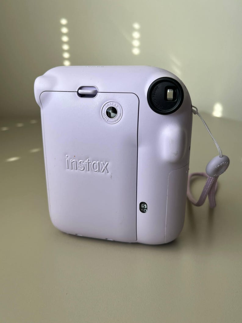 Fujifilm Instax Mini 12 Instant Camera Purple Old Skool Y2K Style ...