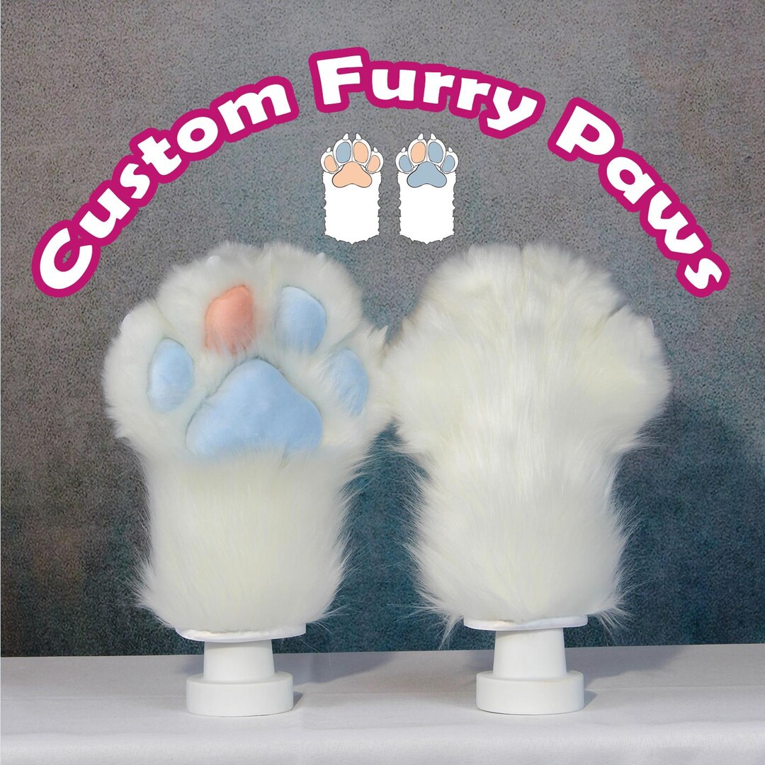Custom Furry Paws Free Design Furry Handpaws | Customize by Drawing,any ...