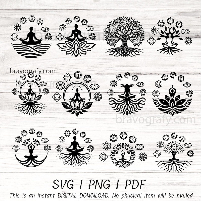 Chakra Svg - Etsy