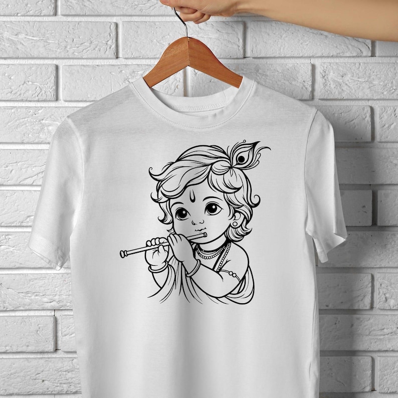 Lord Krishna SVG Bundle, Hindu God Clipart (digital Download) - Etsy